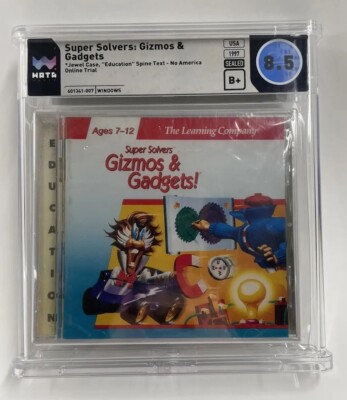 Super Solvers Gizmos & Gadgets The Learning Company Wata Graded Sealed ...