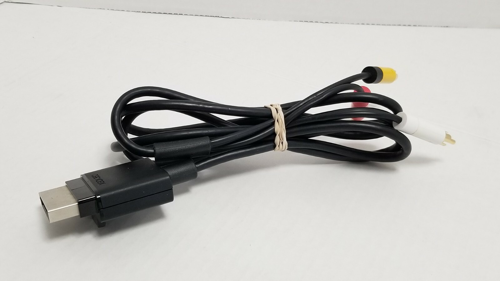 Genuine OEM Microsoft XBox 360 Slim Composite AV RCA Cable Cord X821376 ...