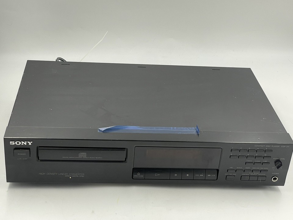 Sony CDP-211 Single Disc CD Compact Disc Player | eBay