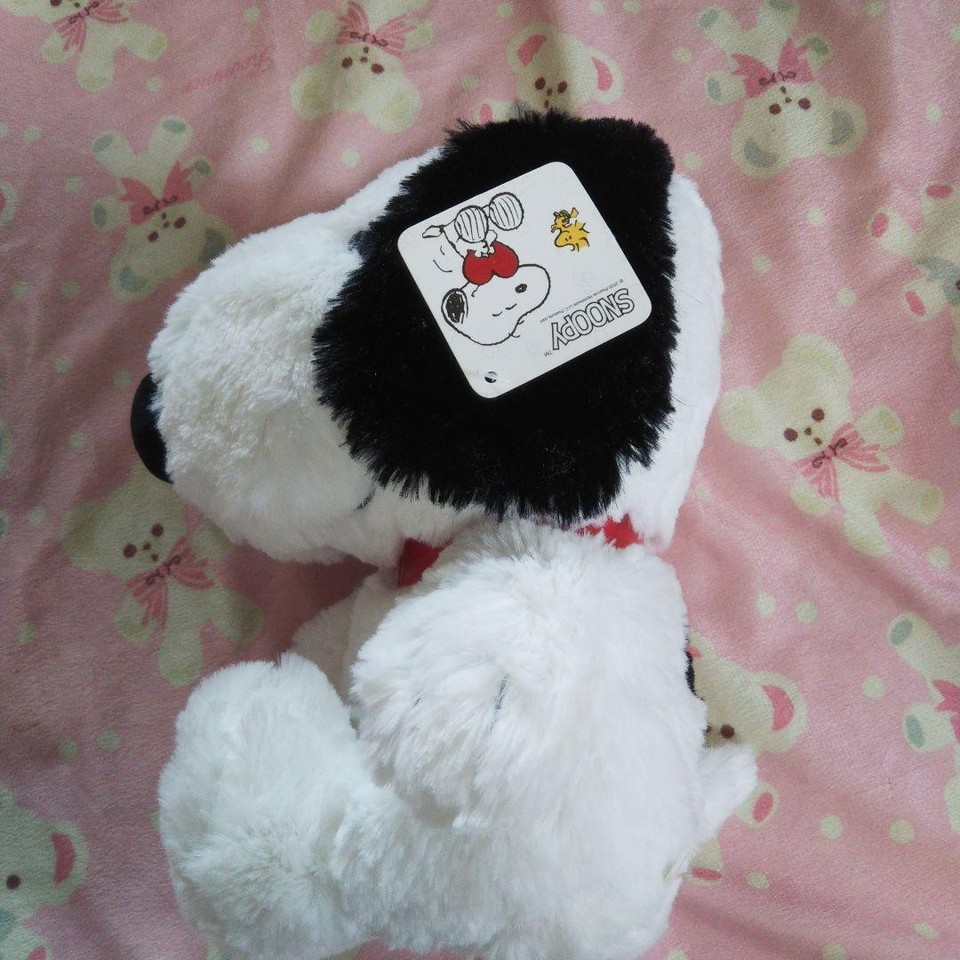 Unused and mint condition with tags Snoopy plush toy SNOOPY fluffy ...