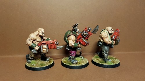 Warhammer 40k commission painted Astra Militarum Nork Deddog Ogryns | eBay