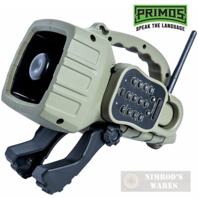 Primos Dogg Catcher 2 PREDATOR CALL 100-yd Remote 12 Sounds Hunting ...