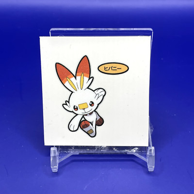 Scorbunny Pokemon sticker seal NINTENDO JAPAN JAPANESE F/S #001 | eBay