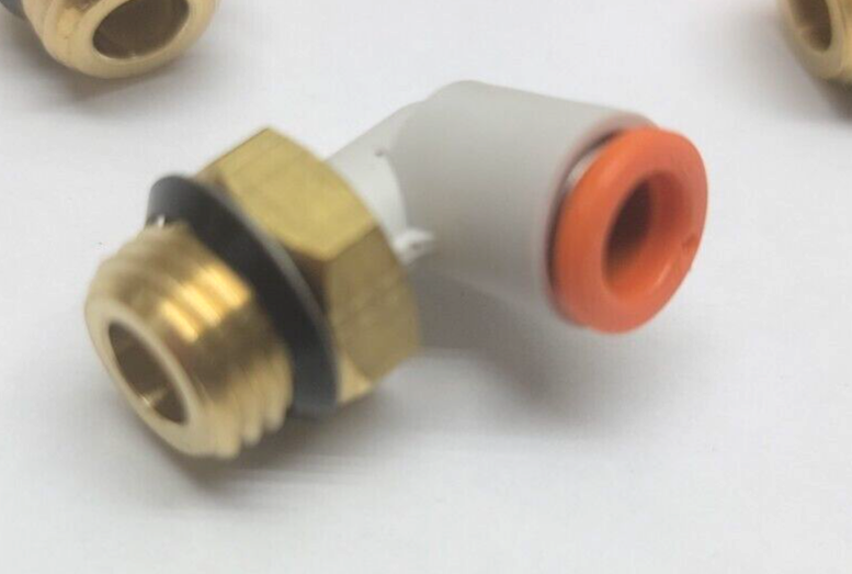 Lot of 7 Spore SMC, Fitting, Elbow, Brass, 1/4 Ptc One Touch Unifit | eBay