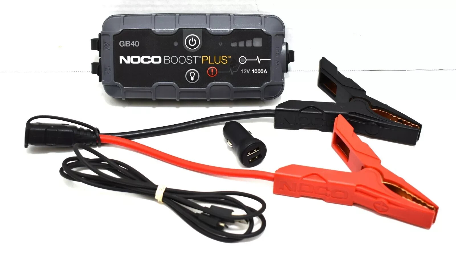 NOCO Genius GB40 Boost Plus 1000A UltraSafe Lithium Jump Starter ...