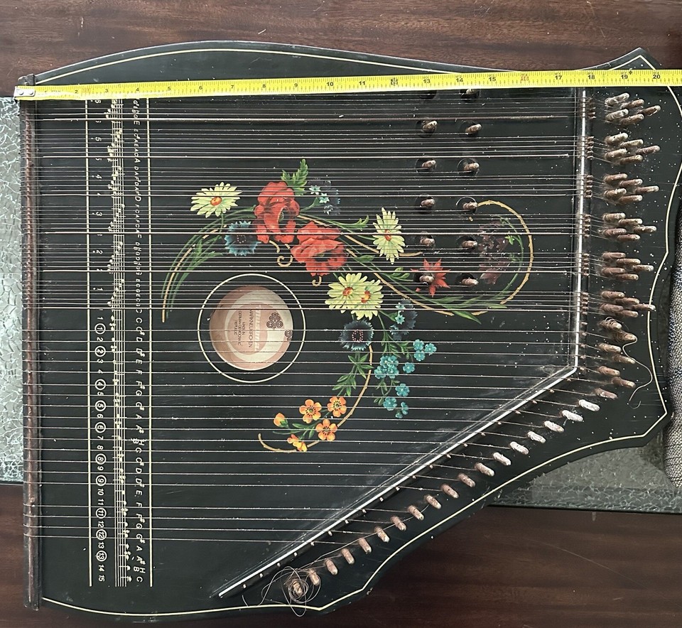 Antique Musima Markneukirchen Zither Harp Made in the German Democratic ...