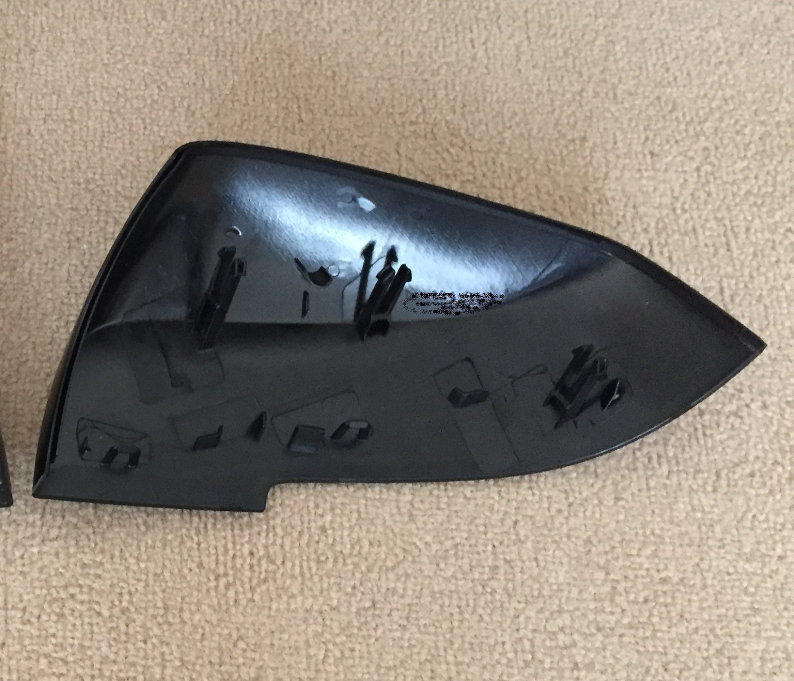 GLOSS BLACK LEFT WING MIRROR COVER FITS BMW 1 2 3 4 SERIES F20 F30 F31 ...