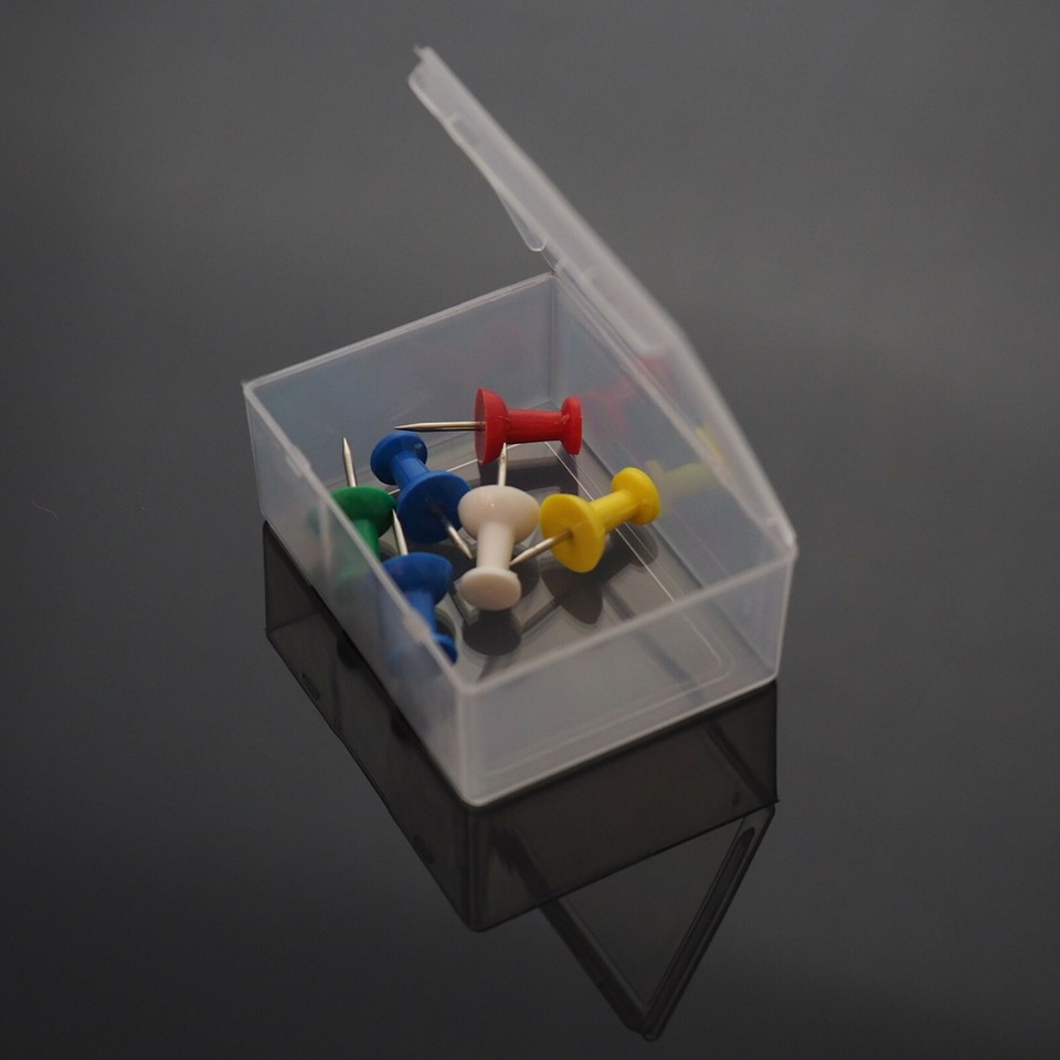 4PCS Small Plastic Storage Container Box DIY Coins Screws Charms ...