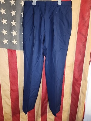 USAF AIR FORCE MENS DRESS UNIFORM TROUSERS PANTS SHADE 1620 SIZE 33x29 ...