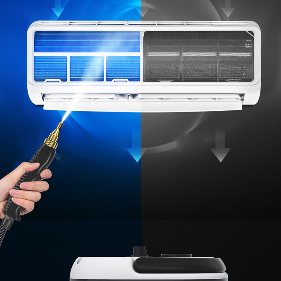 Handheld Car Detailing Cleaning Machine 2500W High Temp Steam Cleaner ...