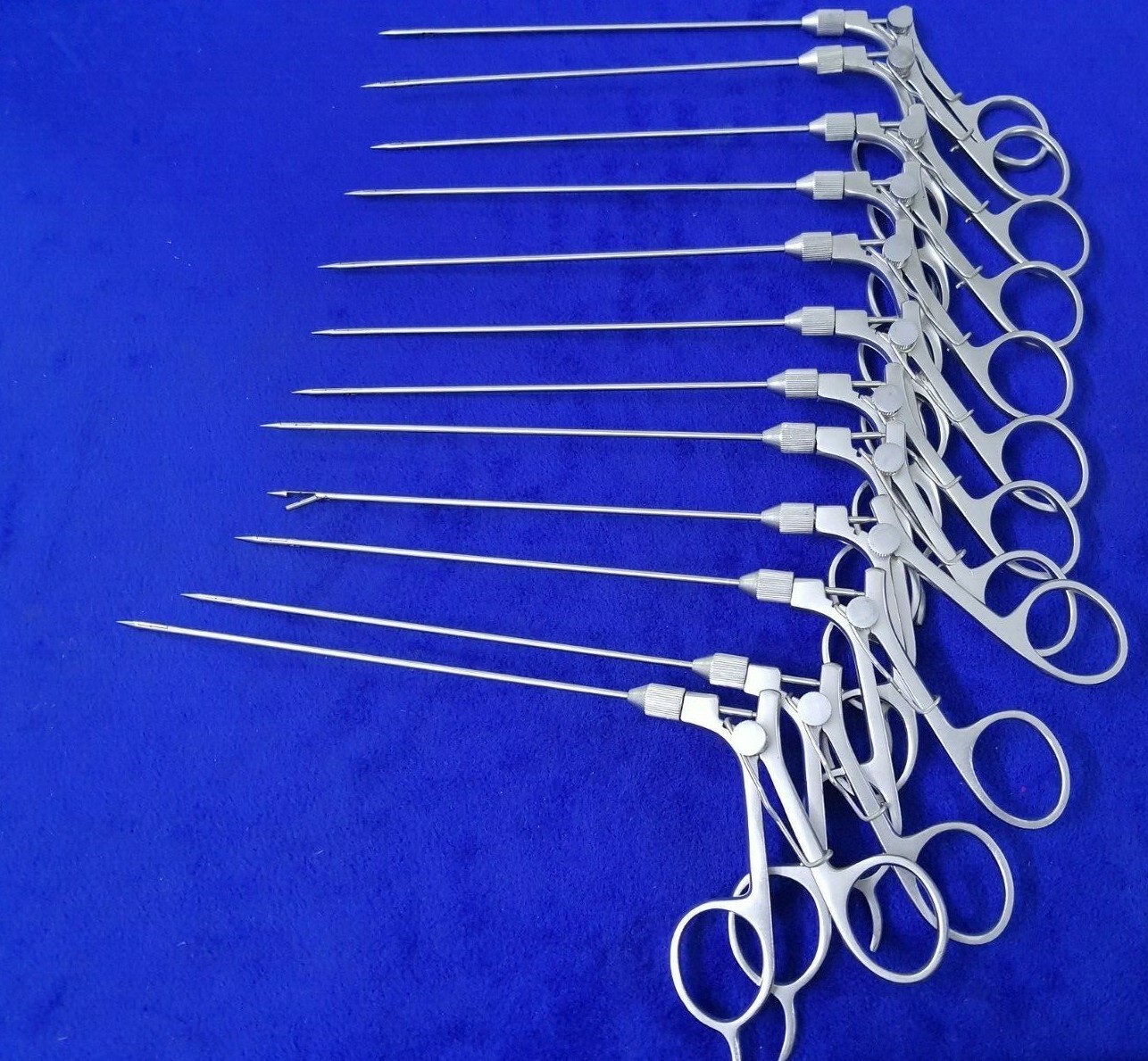 12pc Laparoscopic Suture Passer/Port Closure 2.5mm Endoscopy Reusable ...