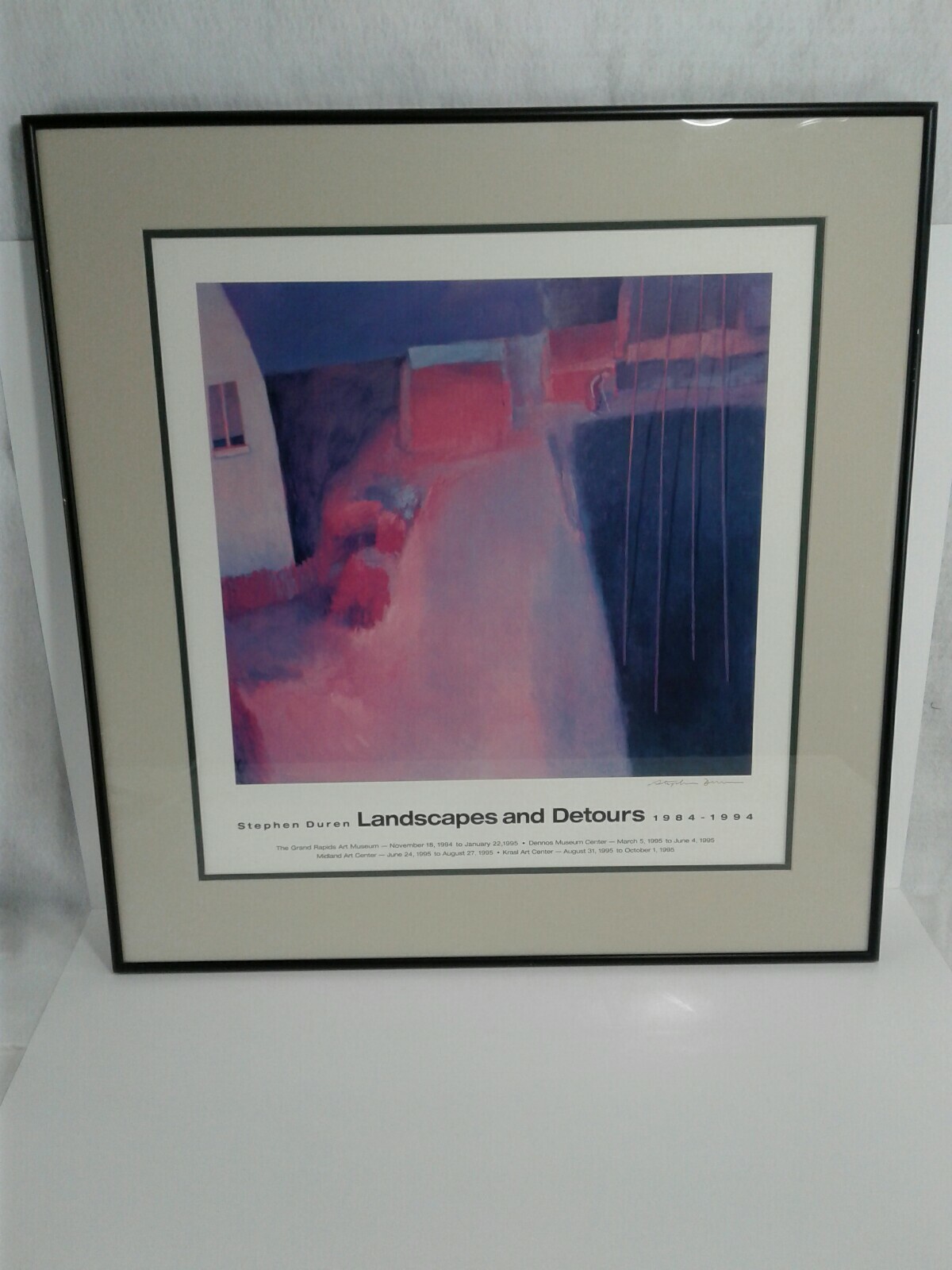 Stephen Duren Signed Lithograph and Tour Poster | eBay