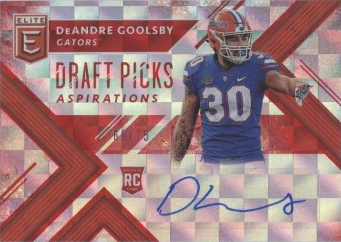 2018 Panini Elite Draft Picks - Draft Picks DeAndre Goolsby #133 ...