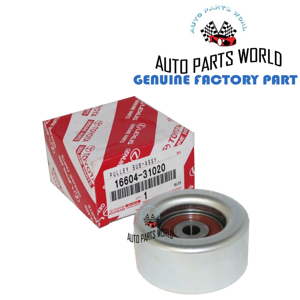 GENUINE TOYOTA 4RUNNER AVALON FJ LEXUS RX IS DRIVE BELT IDLER PULLEY ...