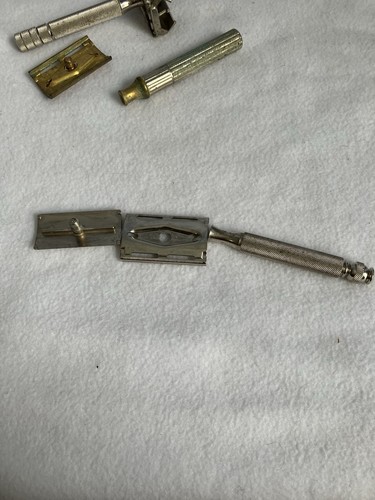 Set 3 Gillette Regus And Other Safety Razors.Functional | eBay