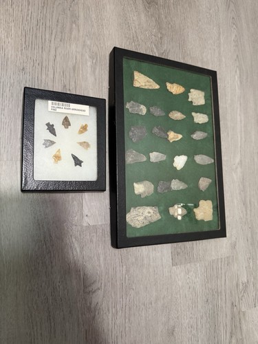 Arrowheads Lot Of 29 Columbia RIVER Private Collection Arrow And Spear Point | eBay