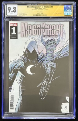 Moon Knight: Fist Of Khonshu #1 CGC 9.8 (2024) * Signed Stephen Platt ...