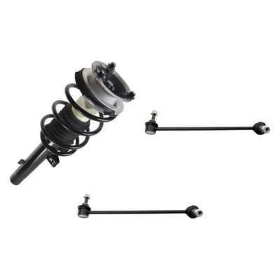 For BMW 328i 12-13 Complete Strut Assembly and Stabilizer Bar Link Kit ...