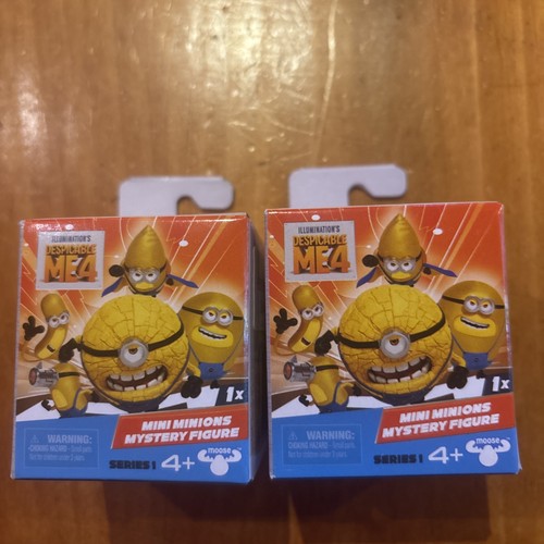2 Despicable Me 4 Mini Minions Mystery Figure Series 2 Figures NEW ...