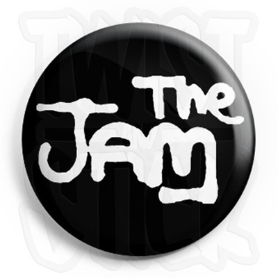 The Jam Mod Logo - Button Badge - 25mm Mod Badges with Fridge Magnet ...