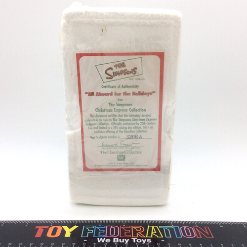 The Hamilton Collection The Simpsons "All Aboard for the Holidays ...