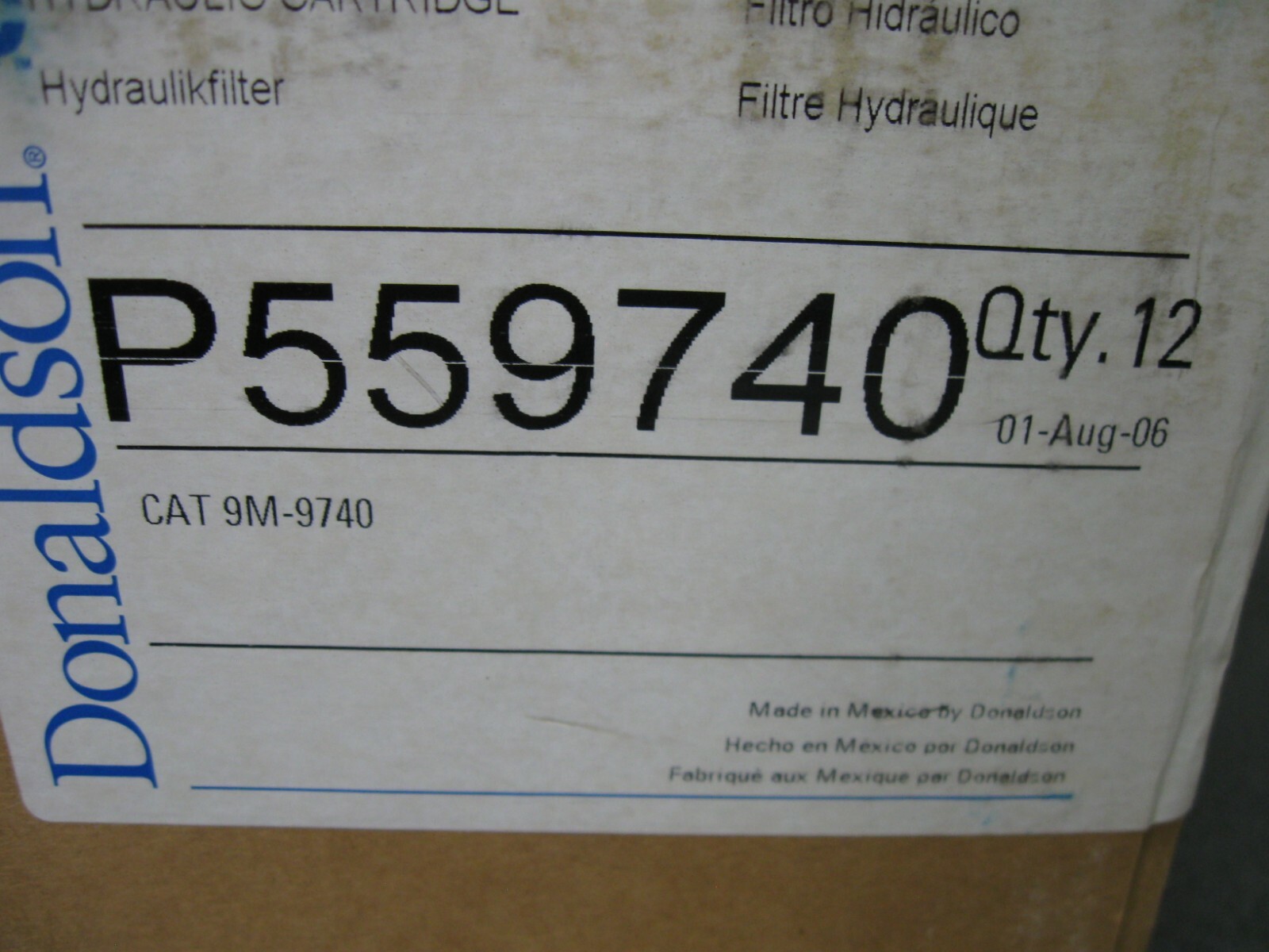 P559740 Donaldson Hydraulic Filter Cartridge Cx3w1b for sale online | eBay