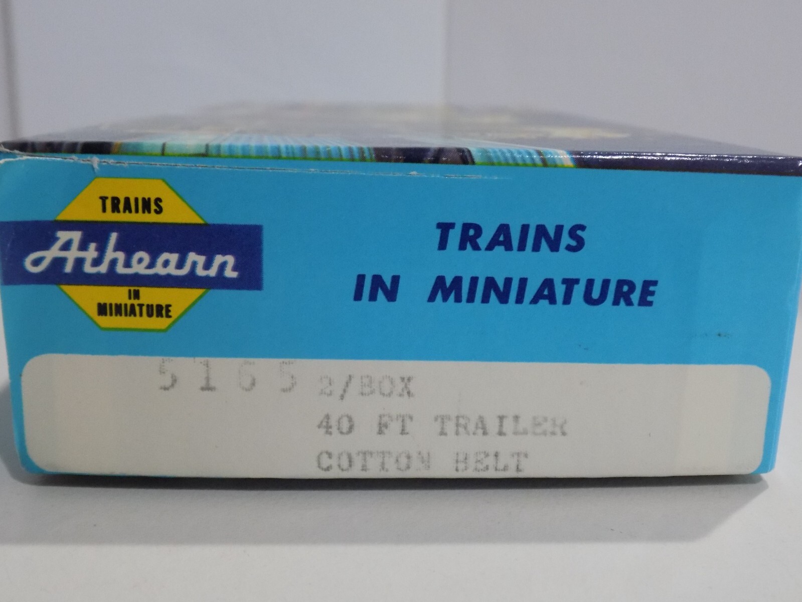 HO Trains Athearn Blue Box #5165 Cotton Belt 40' Two Trailer Kit NIB | eBay