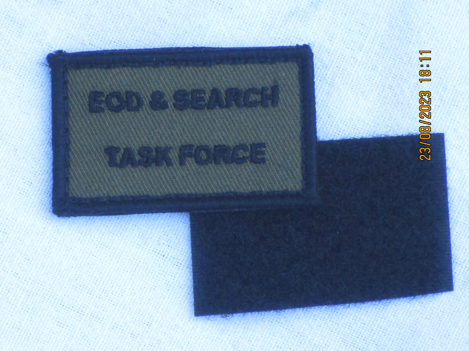 EOD & Search Task Force,British Army Patch, Abzeichen,TRF, 50x30mm ...