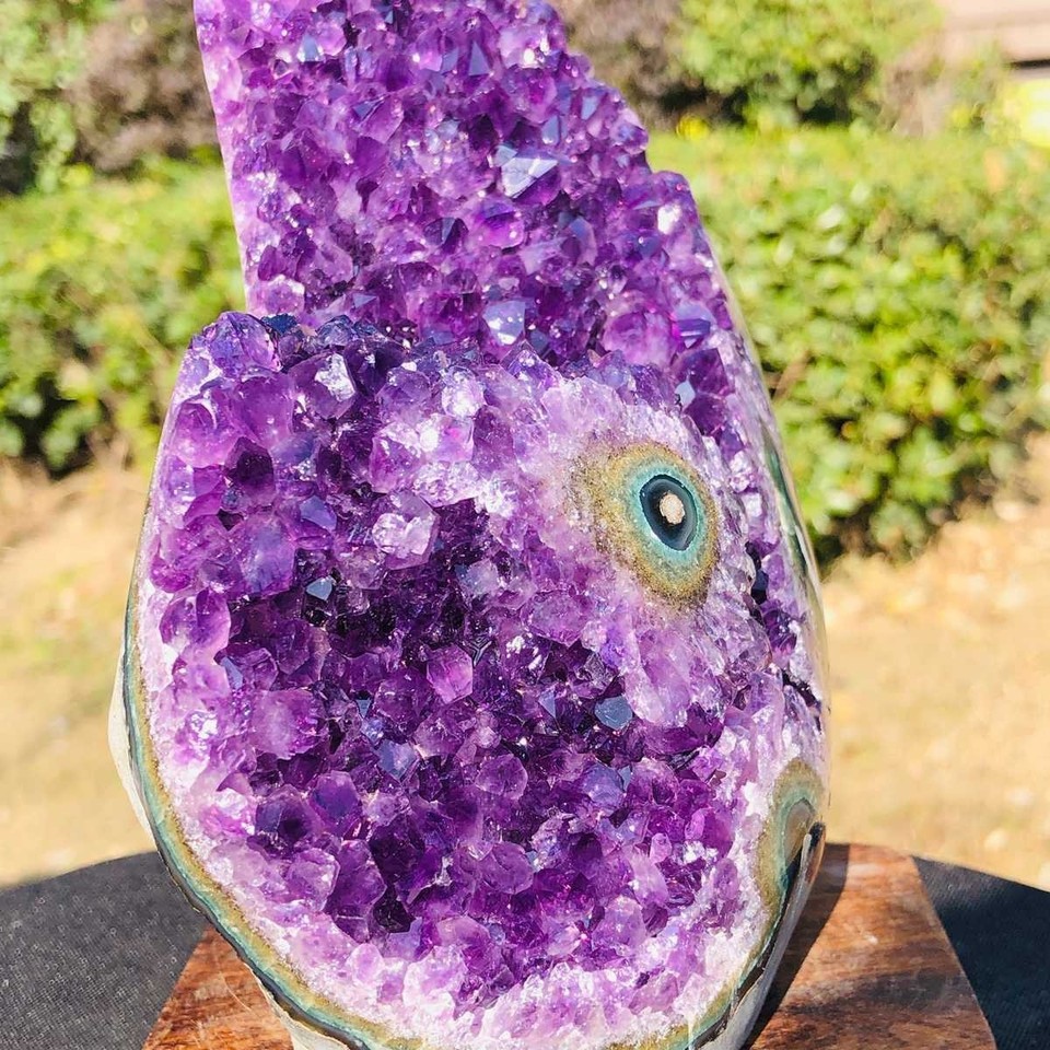4.88LB Natural Uruguayan Amethyst Quartz Cave Geode Crystal Healing | eBay