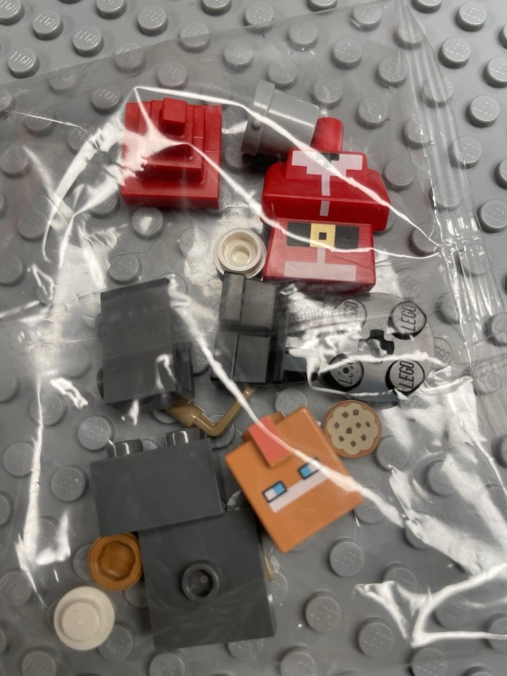 LEGO. Minecraft. Santa Villager (min241) from set 21280. New. Never ...