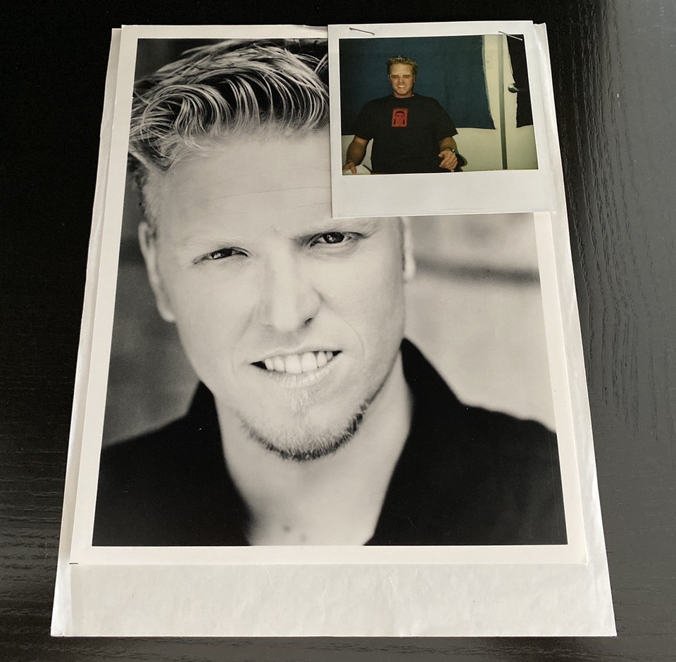 Jake Busey Casting Polaroid Headshot Resume Original Photo 2001 Tomcats ...