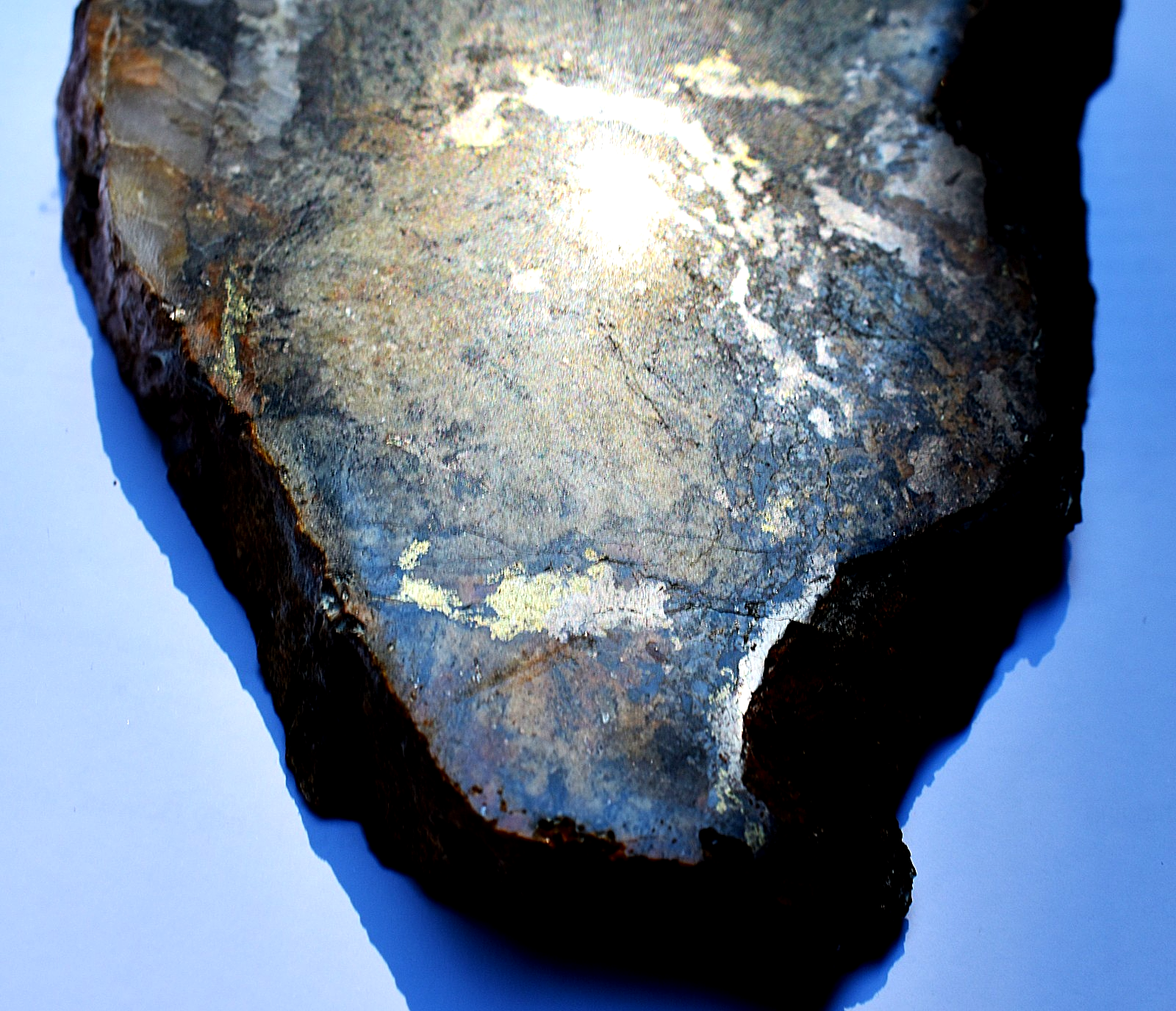 Silver Ore Granite Polished 1800s Ore Knob Copper Mine North Carolina 6 ...