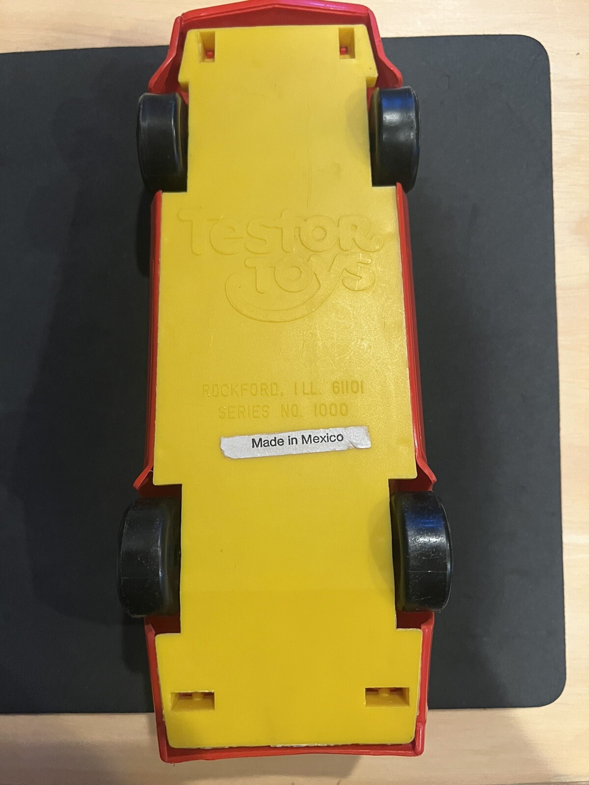 Testor Toys Pontiac Firebird Car Red Plastic Toy | eBay