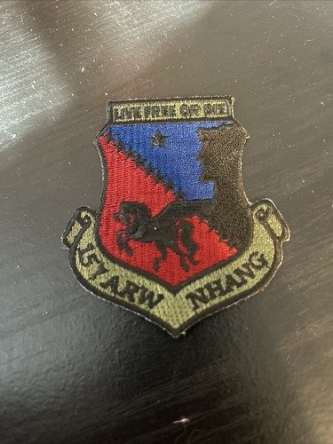 Original 157th ARW Air National Guard Live Free or Die New Hampshire ...