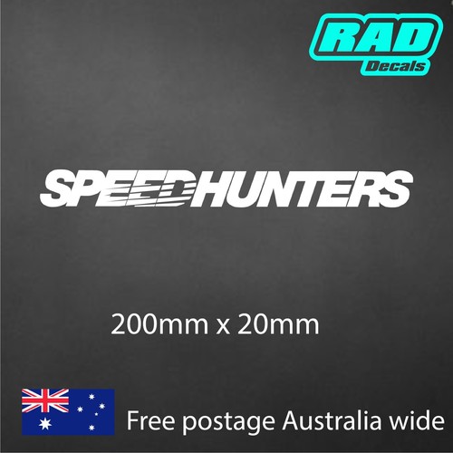 Speed Hunters Die Cut Car Decal Funny Vinyl Sticker JDM Hoon Drift ...