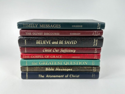 The Gospel Hour Inc Oliver B. Greene Lot Of 8 Hardcover Commentary ...