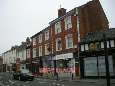 PHOTO RUGBY-CHURCH STREET SHOPS AND RESTAURANTS LEADING IN TO THE TOWN ...