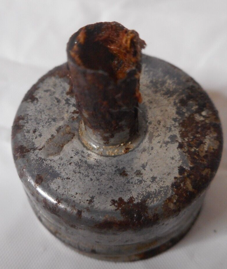 Antique Glass Apothecary Alcohol Oil Burner Lamp Light Screw Cap ...