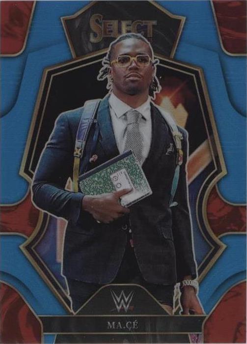 2023 Panini Select WWE - Premier Level Mace #105 Blue Prizm /199 for ...