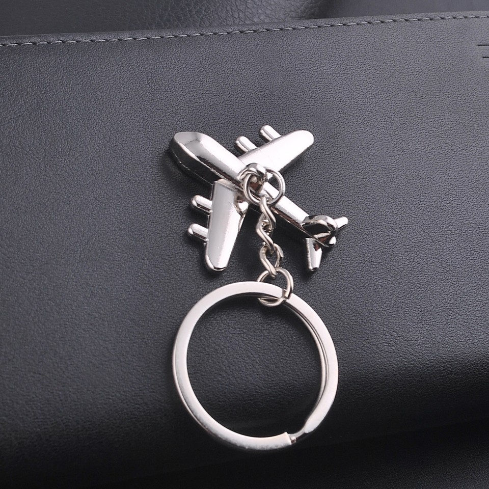 Creative Simulation Mini Aircraft Key Ring Keyring Keychain Pendant ...