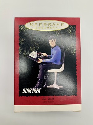 Hallmark 1996 Star Trek Mr Spock Christmas Ornament 15012377972| eBay