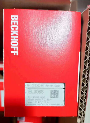 2022 New BECKHOFF EL3068 PLC Module 886355250235| eBay