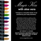 6 Pack Magic Kiss Color Changing Lipstick Aloe Vera PH Magic ...