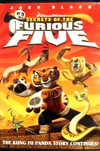 Secrets of the Furious Five DVD Widescreen ANIMATED CARTOON MOVIE JACK ...