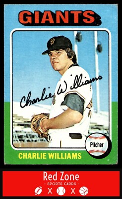 1975 Topps Mini - #449 Charlie Williams EX | eBay