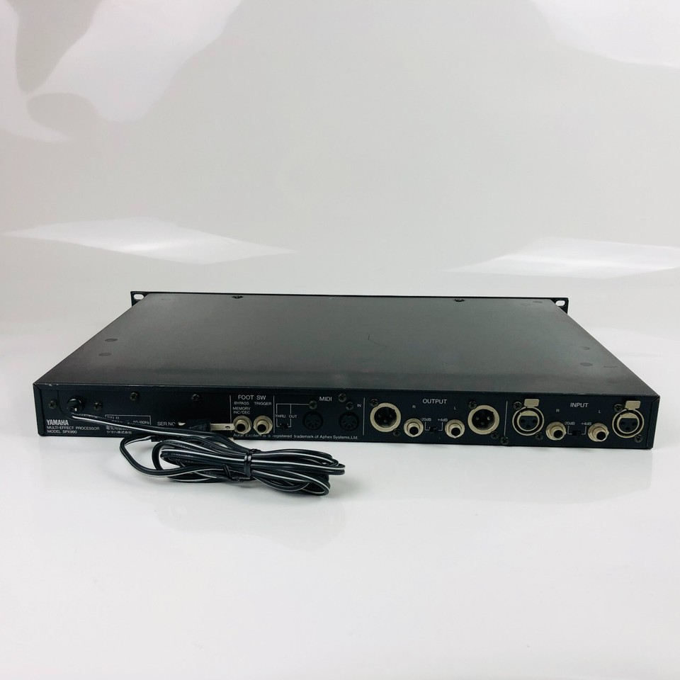 Yamaha SPX990 Professional Digital Multi-Effects Processor Rack Mount Network | eBay.de