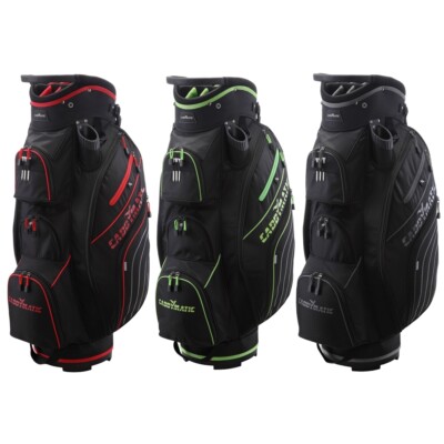 Caddymatic Deluxe 14-Way Golf Cart Bag - Lightweight Club Organizer | eBay