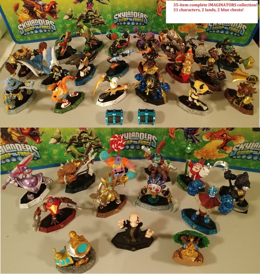 Activision Skylanders IMAGINATORS COMPLETE YOUR COLLECTION Character ...