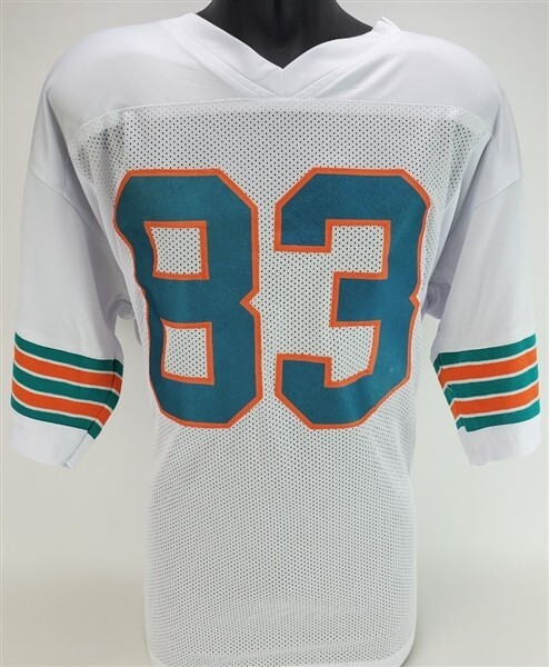 Mark Clayton Signed Miami Dolphins Jersey (JSA COA) 5×Pro Bowl Wide ...