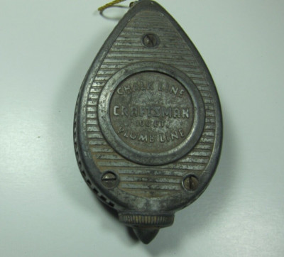 Vintage Craftsman chalk line & plumb line #9-37734 | eBay